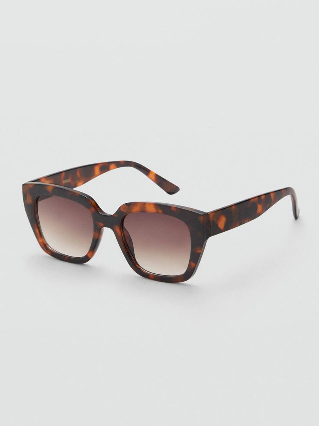 Buy MANGO Women Square Sunglasses With UV Protected Lens 87950231 ...