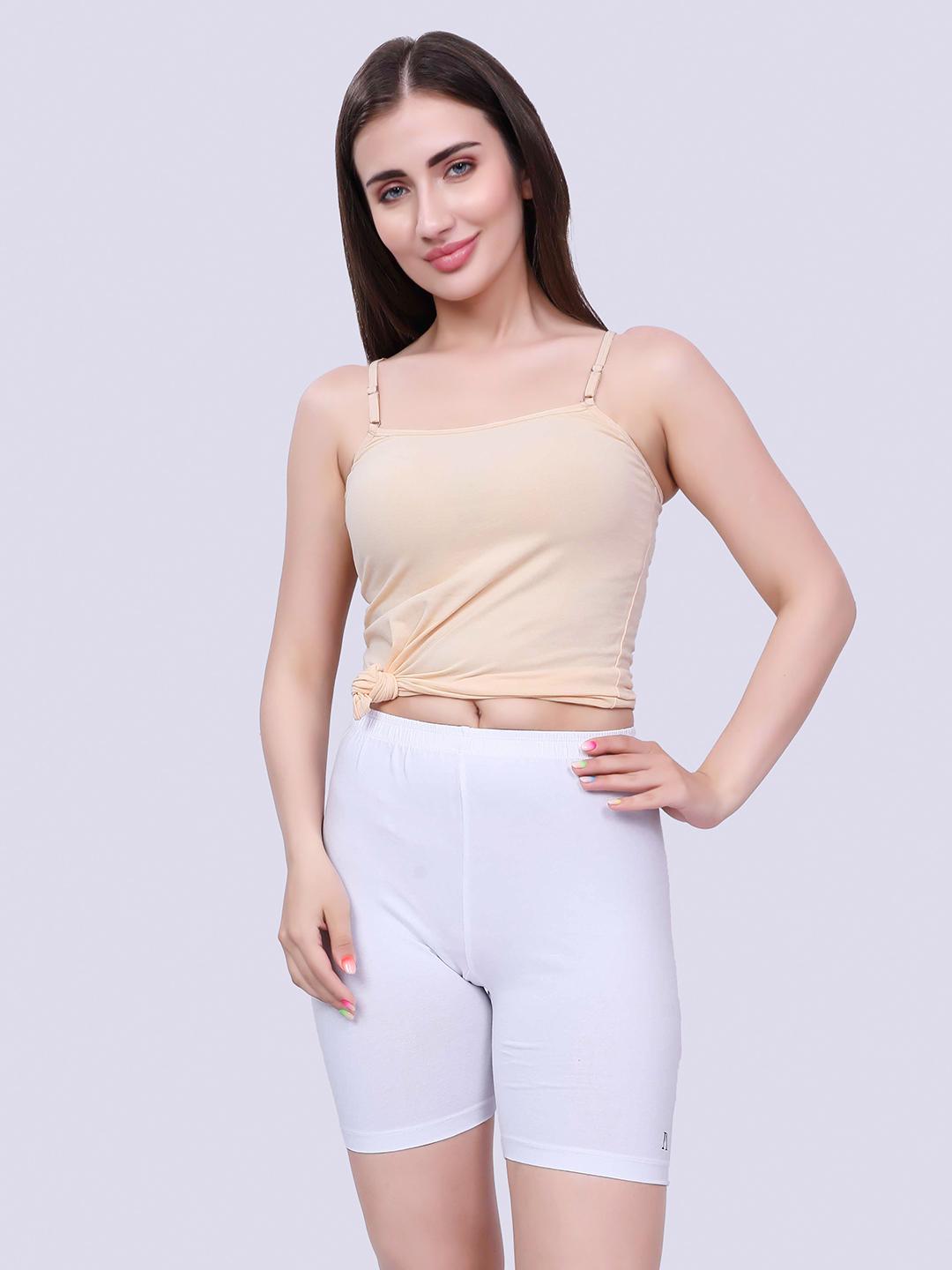 Buy Inner Amour Women Pack Of 2 Skinny Fit High Rise Cycling ...