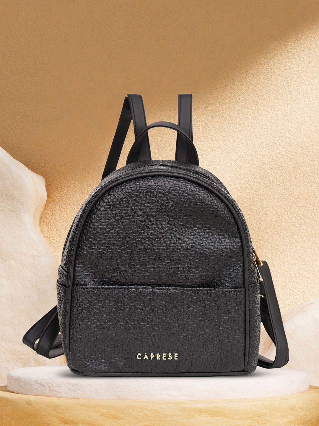 Buy Caprese Comet Women Black Small Backpack - Backpacks for Women ...