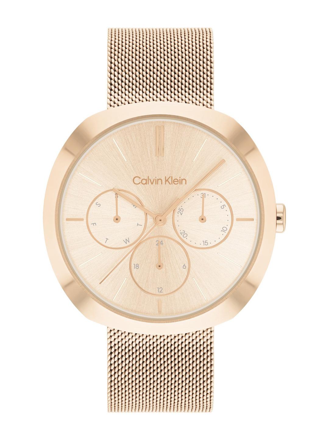Buy Calvin Klein Women Shape Multi Function Analogue Watch 25200340 ...