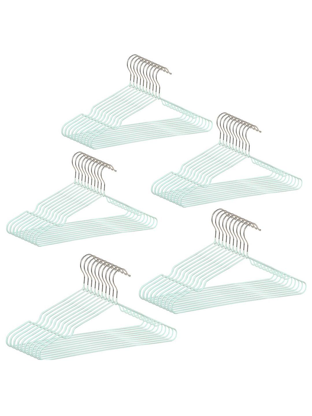 Buy Kuber Industries Set Of 50 Green Multipurpose Cloth Hangers ...
