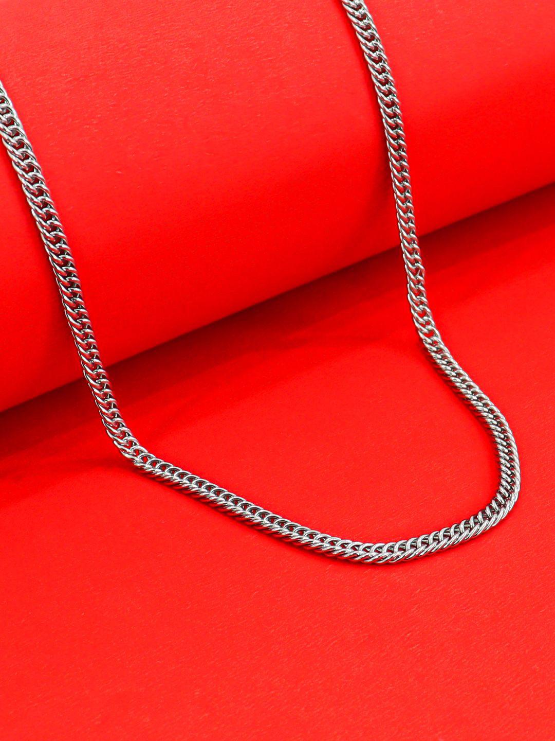 Buy Krelin Silver Plated Chain - Necklace And Chains for Men 31888582 ...