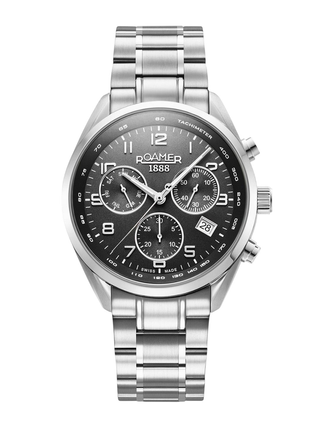 Buy ROAMER Men Bracelet Style Straps Analogue Chronograph Watch 993819 ...