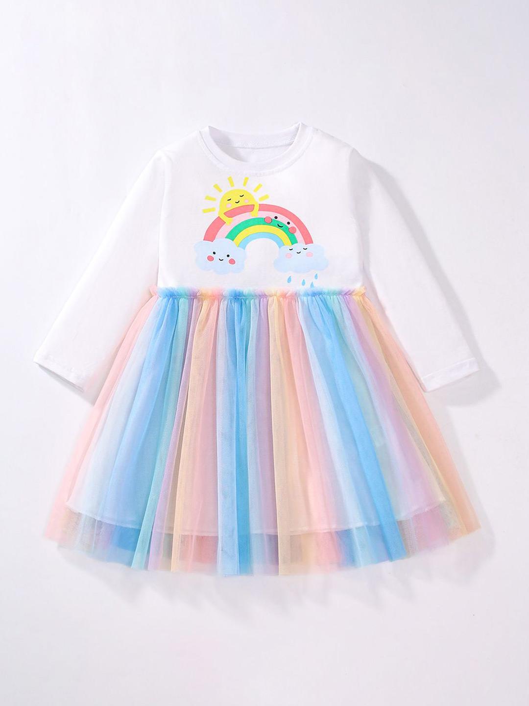 Buy JC SPARKLE Girls Cotton Fit & Flare Dress - Dresses for Girls ...