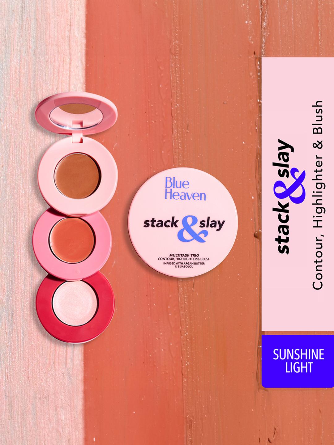 Buy Blue Heaven Stack & Slay Multitask Contour Blush & Highlighter ...