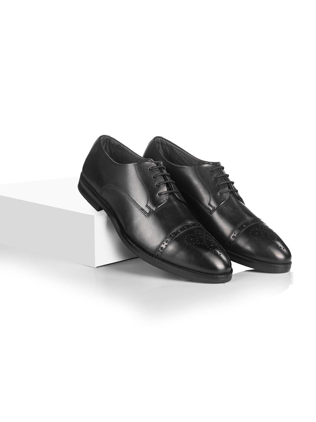 Buy LA MARCA Men Lace Ups Leather Formal Derbys - Formal Shoes for Men ...