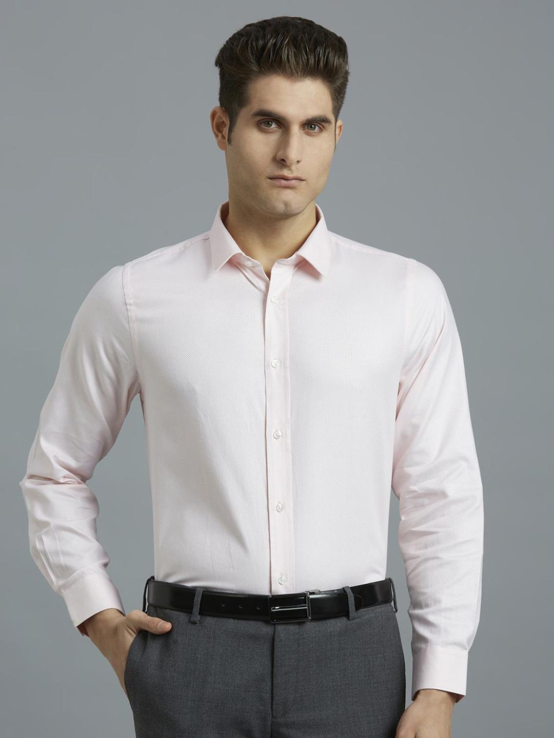 Buy Reid & Taylor Men Slim Fit Opaque Formal Shirt - Shirts for Men ...