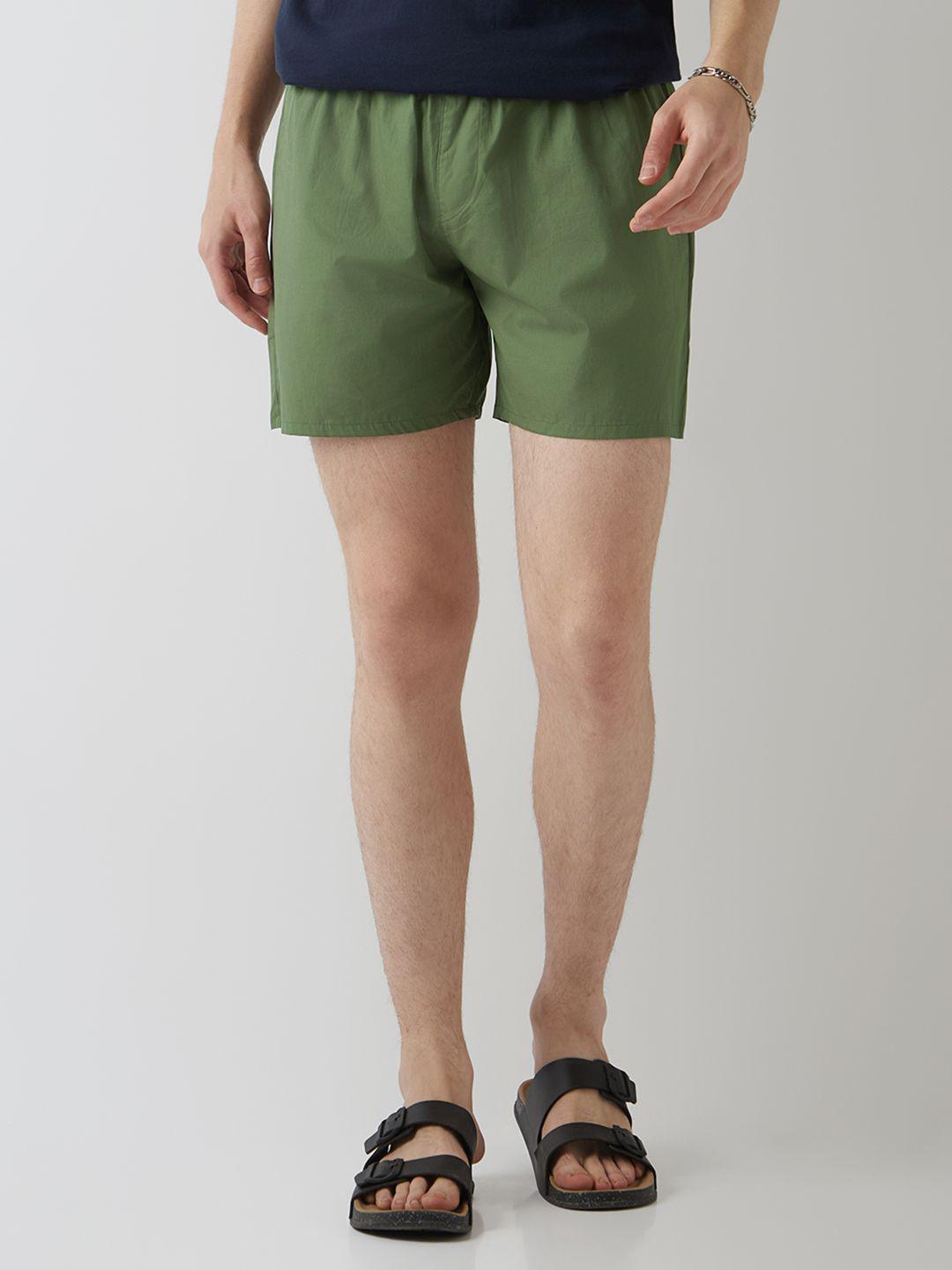 Buy Bewakoof Men Alpha Plain Cotton Boxer 283612 - Boxers for Men ...
