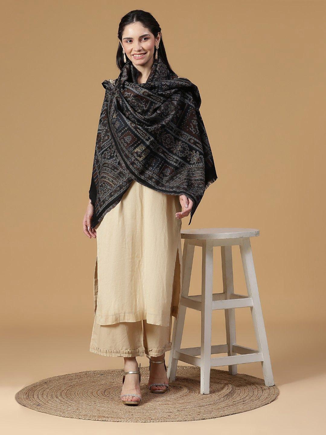 Buy SHINGORA Women Woven Design Stole - Stoles for Women 31656073 | Myntra