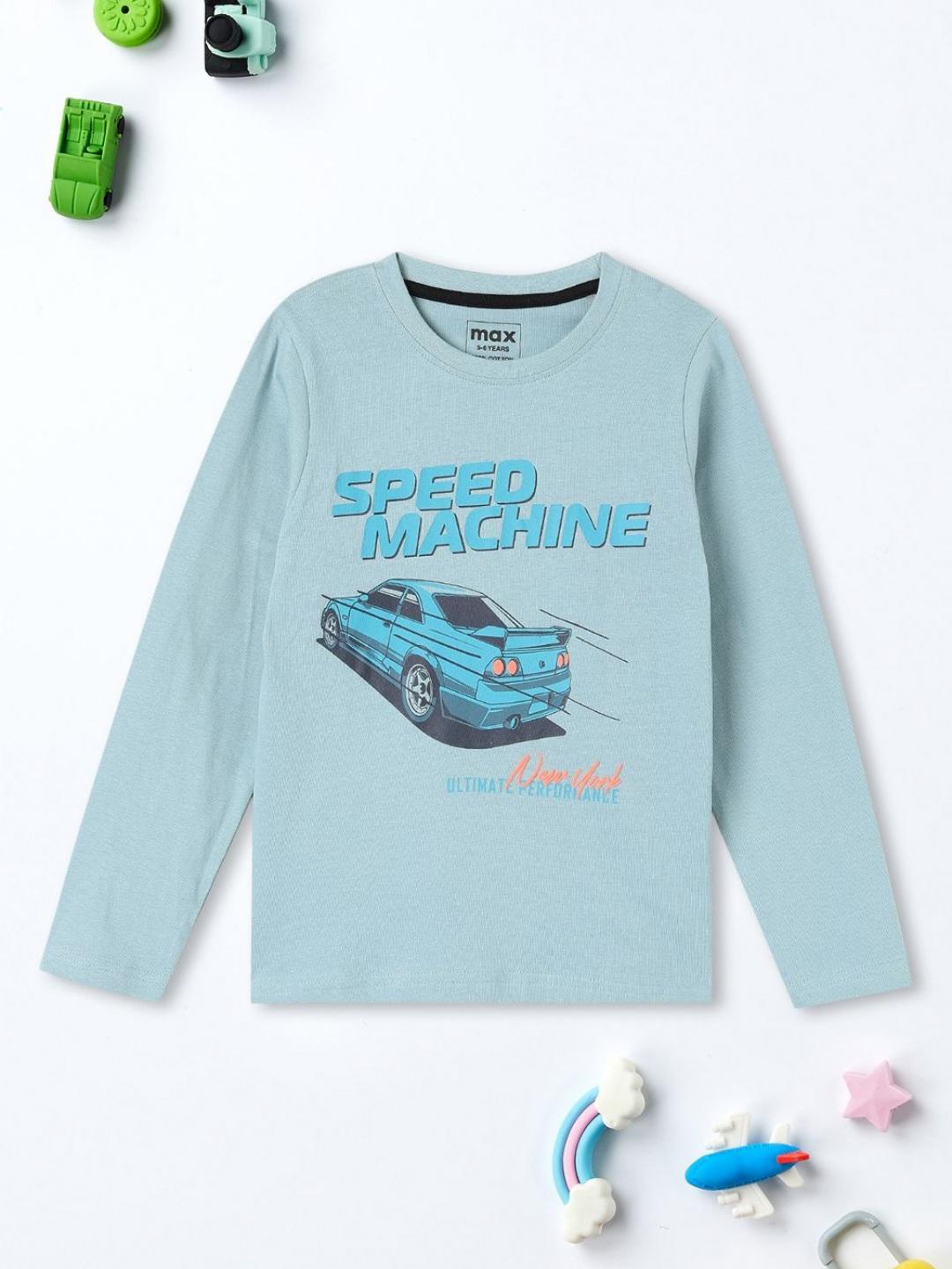 Buy Max Boys Typography Printed T Shirt - Tshirts for Boys 31658558 ...