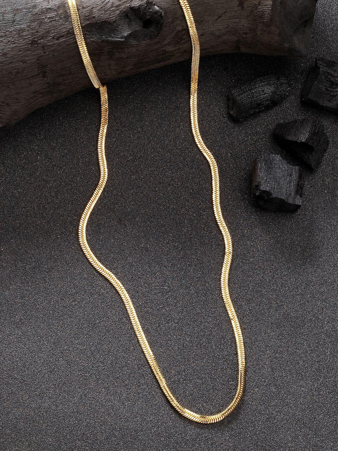 Buy NVR Girls Gold Plated Chain - Necklace And Chains for Girls ...