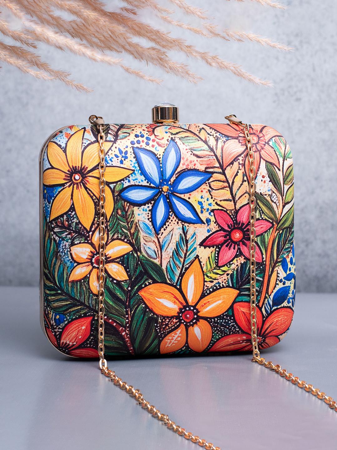 Buy ARTKLIM Printed Box Clutch - Clutches for Women 31715678 | Myntra