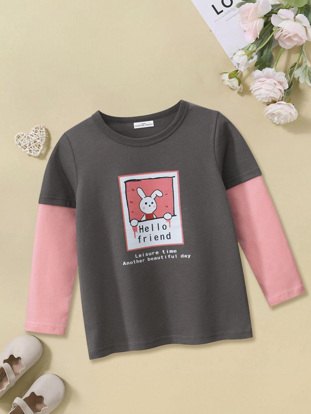 Buy FOREVER FRIDAY Boys Typography Printed Applique T Shirt - Tshirts ...