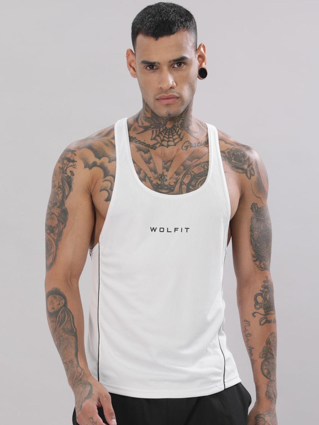 Buy WOLFIT ATHLEISURE Men Scoop Neck Gym Innerwear Vests WFSR84669 01 ...