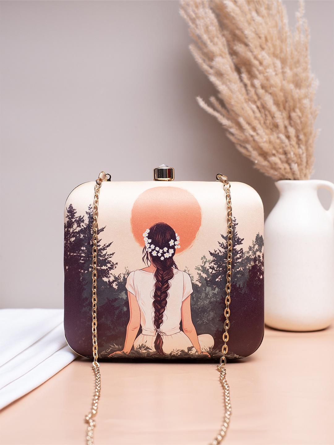 Buy ARTKLIM Printed Box Clutch - Clutches for Women 31743299 | Myntra