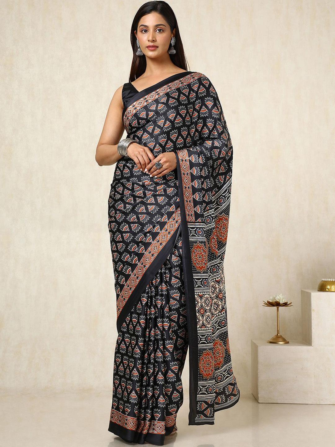 Buy Soch Women Ethnic Motifs Printed Saree - Sarees for Women 31756921 ...