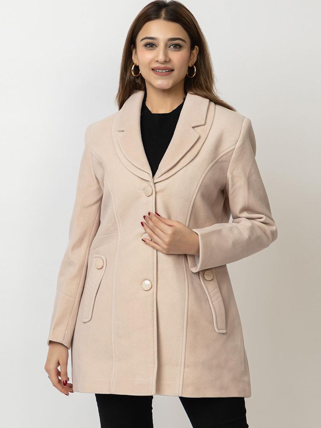 Buy Lady Leaf Longline Winter Wear Overcoat - Coats for Women 31796166 ...