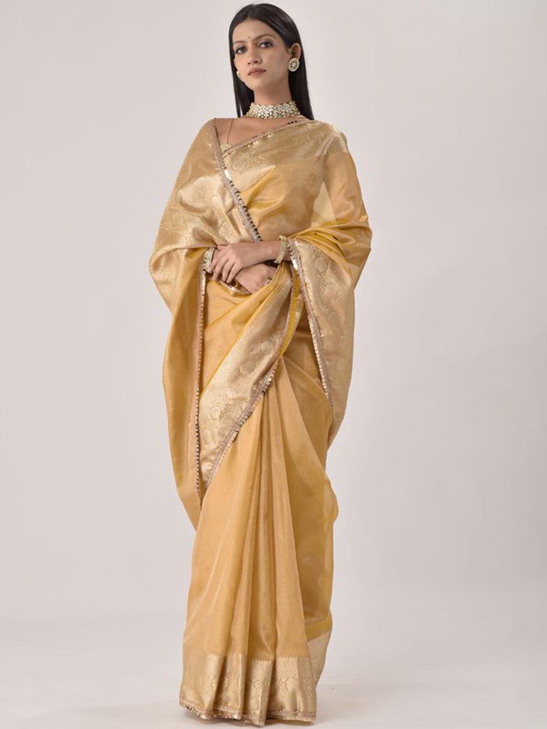 Buy Sutra Attire Zari Tissue Banarasi Saree - Sarees for Women 31798143 ...