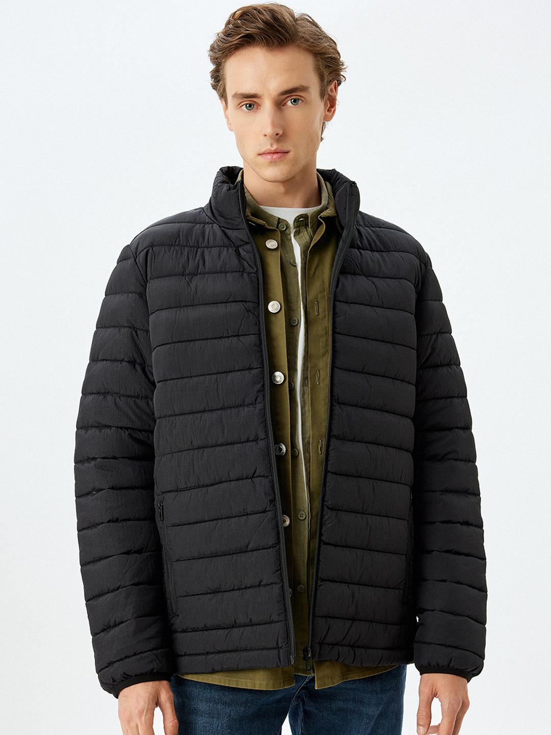 Buy Koton Men Colourblocked Puffer Jacket - Jackets for Men 31476501 ...