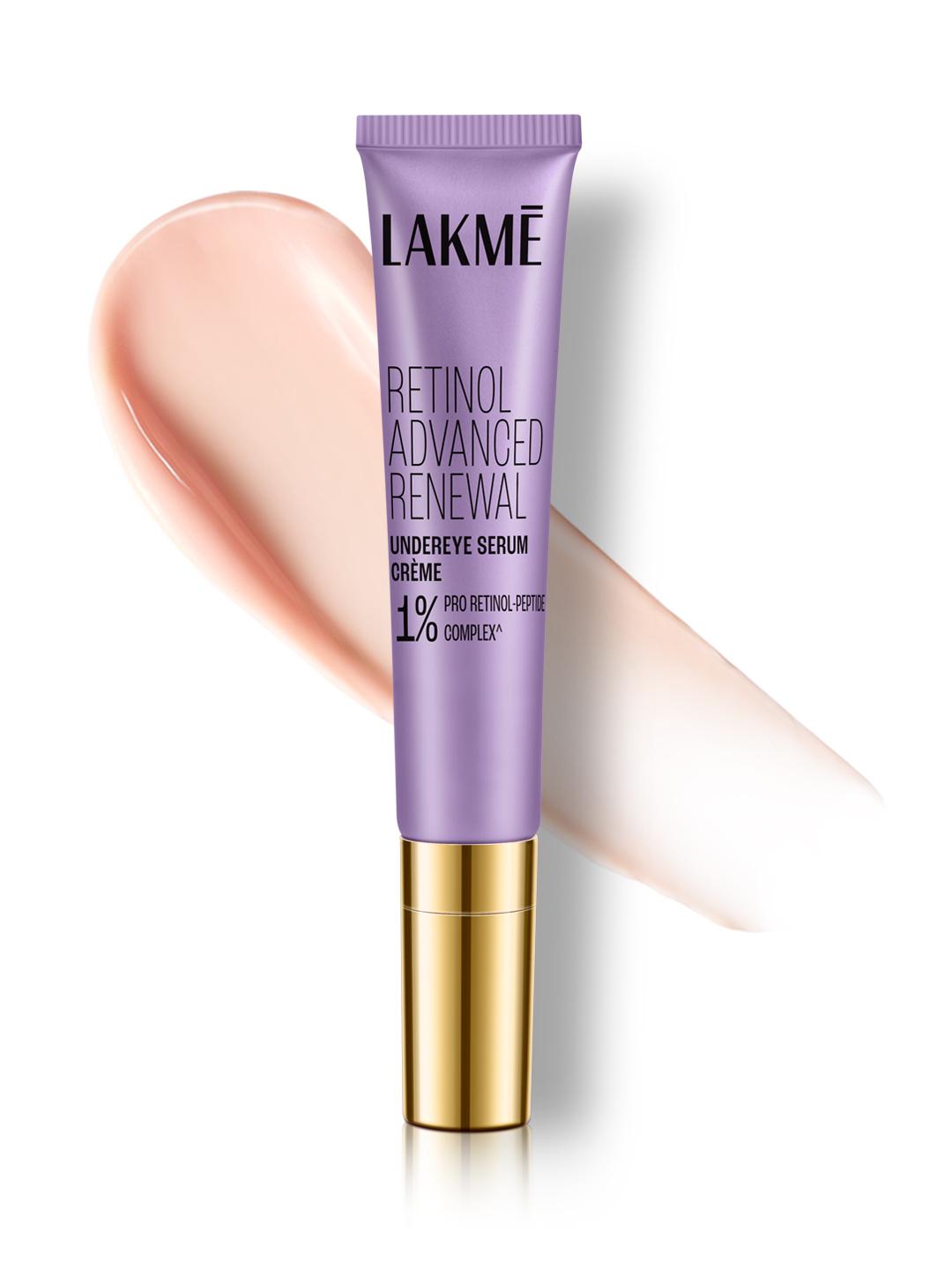 Buy Lakme Skin Ultime Retinol Advanced Renewal Undereye Serum Creme 15 ...