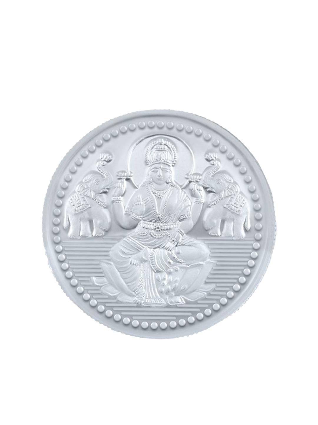 Buy BHIMA Jewels 999 Purity Silver Lakshmi Coin 20g - Silver Coins for ...