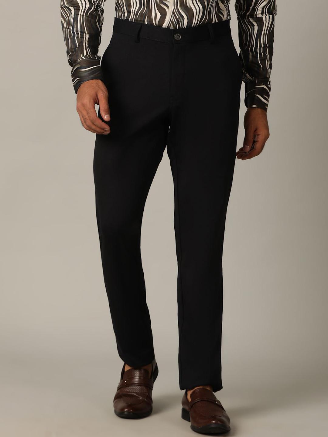 Buy JB STUDIO Men Slim Fit Formal Trousers - Trousers for Men 31559430 ...