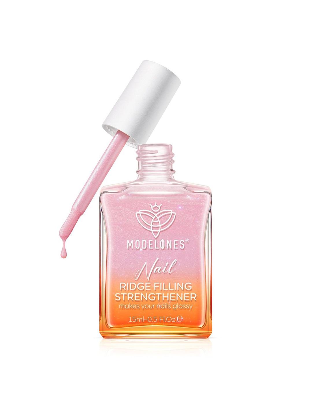 Buy Modelones Nail Ridge Filling Strengthener Nail Polish 15 Ml Glitter ...