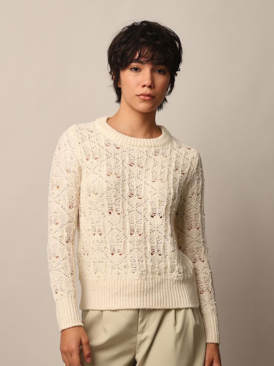 Buy ONLY Women Cable Knit Pullover Sweaters - Sweaters for Women ...