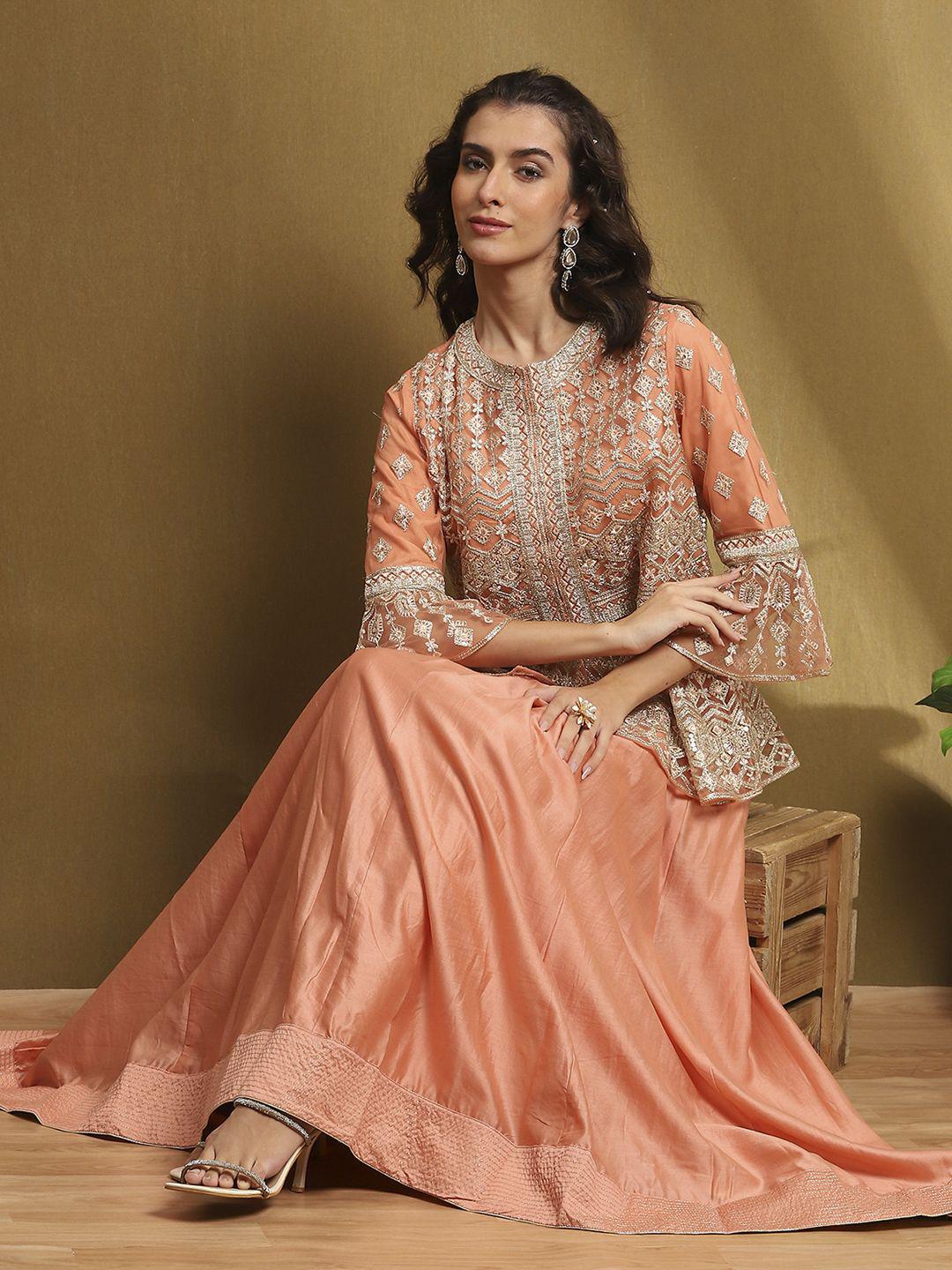 Buy Biba Floral Embroidered Sequinned Top With Skirt - Co Ords for ...