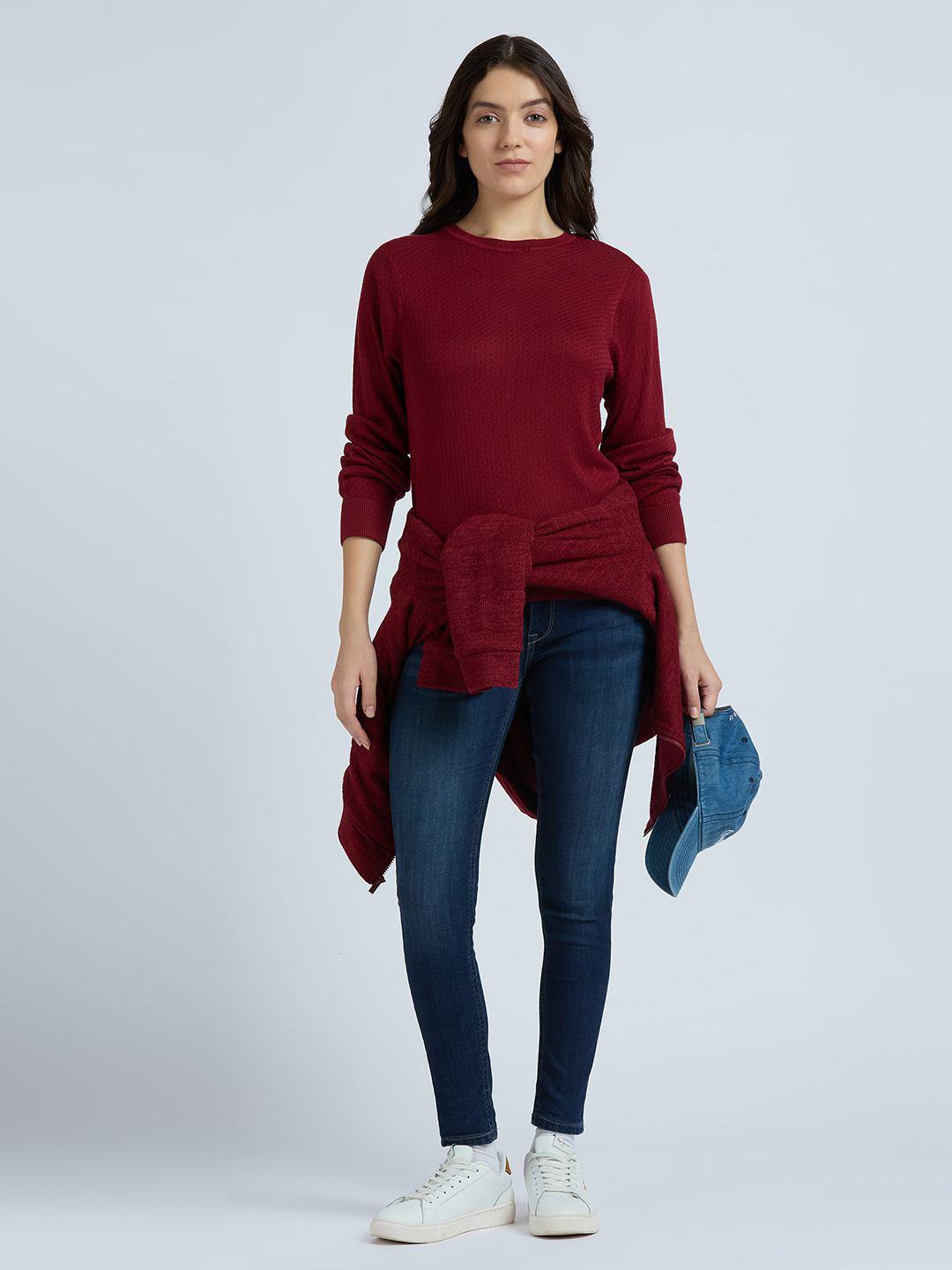 Buy Pepe Jeans Regular Long Sleeves Top - Tops for Women 31322199 | Myntra