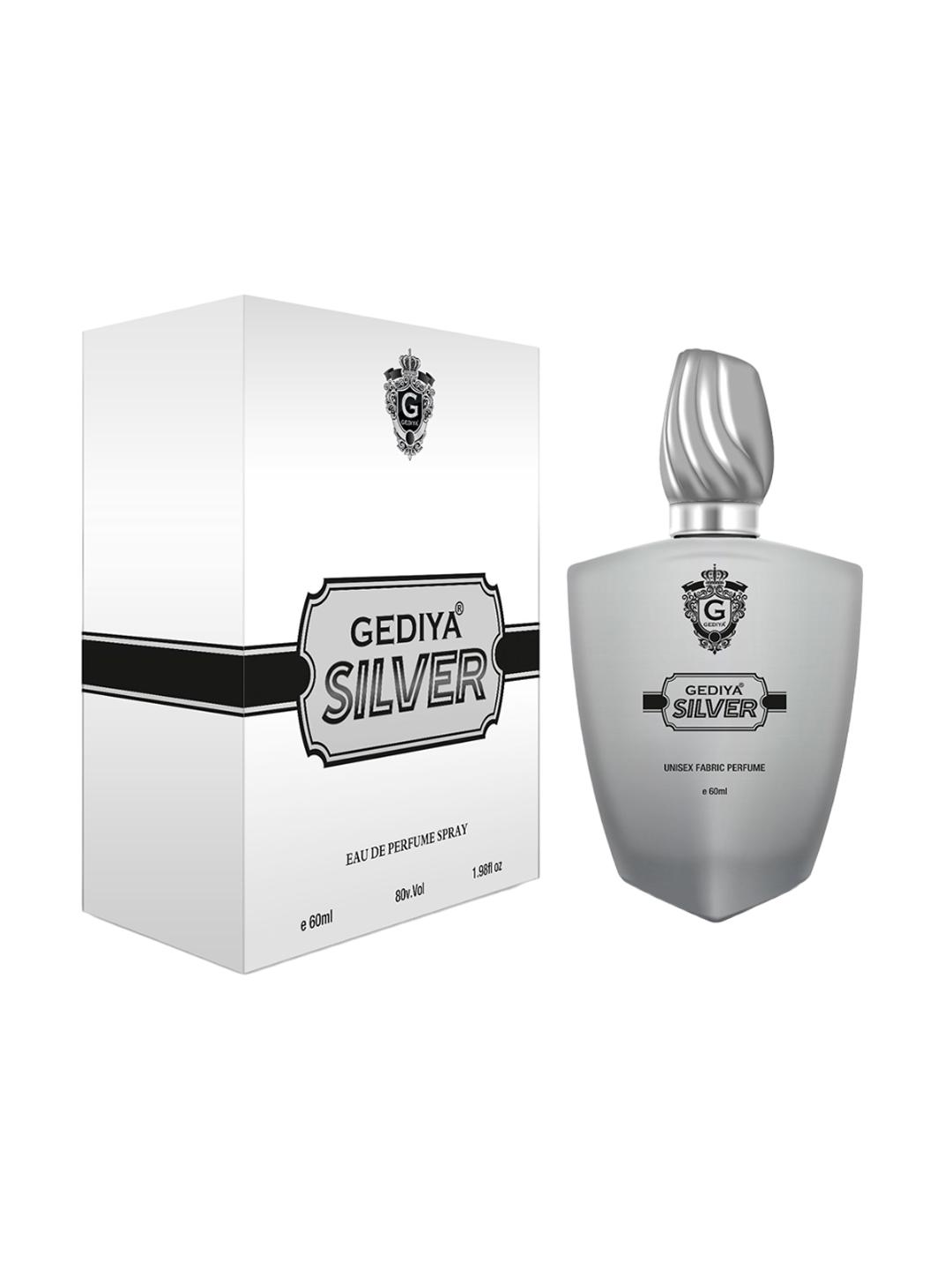 Buy GEDIYA Silver Long Lasting Eau De Parfum 60ml - Perfume for Unisex ...