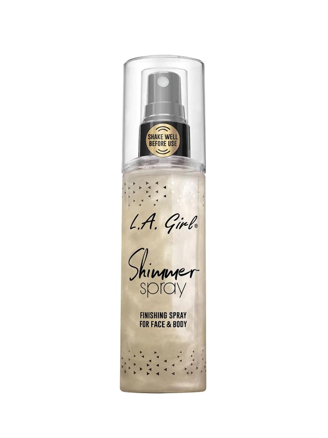 Buy L.A Girl Shimmer Finishing Spray For Face & Body 80 Ml Gold ...