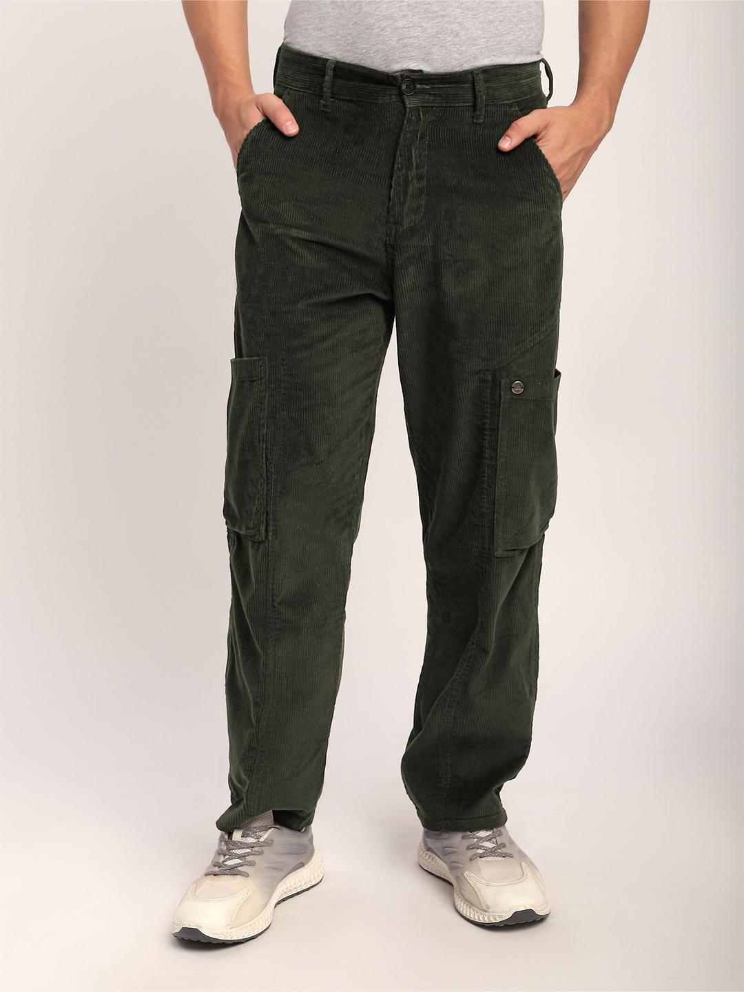 Buy Beyoung Men Cargo Cotton Trouser - Trousers for Men 31323175 | Myntra