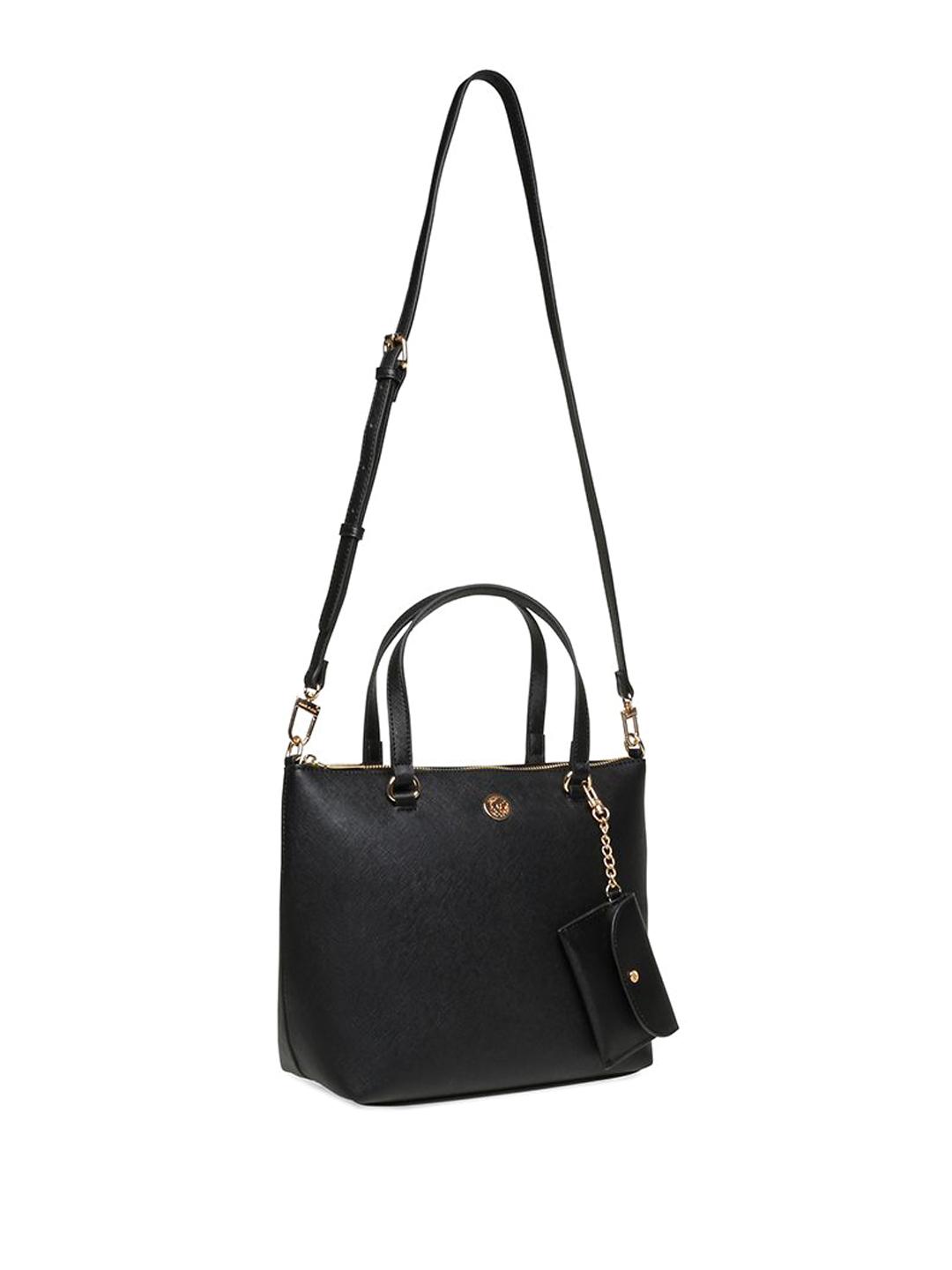 Buy ANNE KLEIN Women Textured Structured Leather Handheld Bag With ...