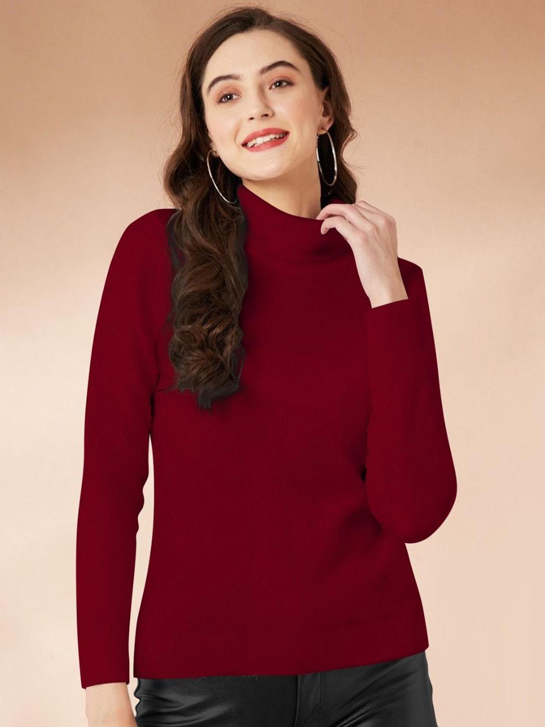 Buy ODETTE Women High Neck Top - Tops for Women 31370068 | Myntra