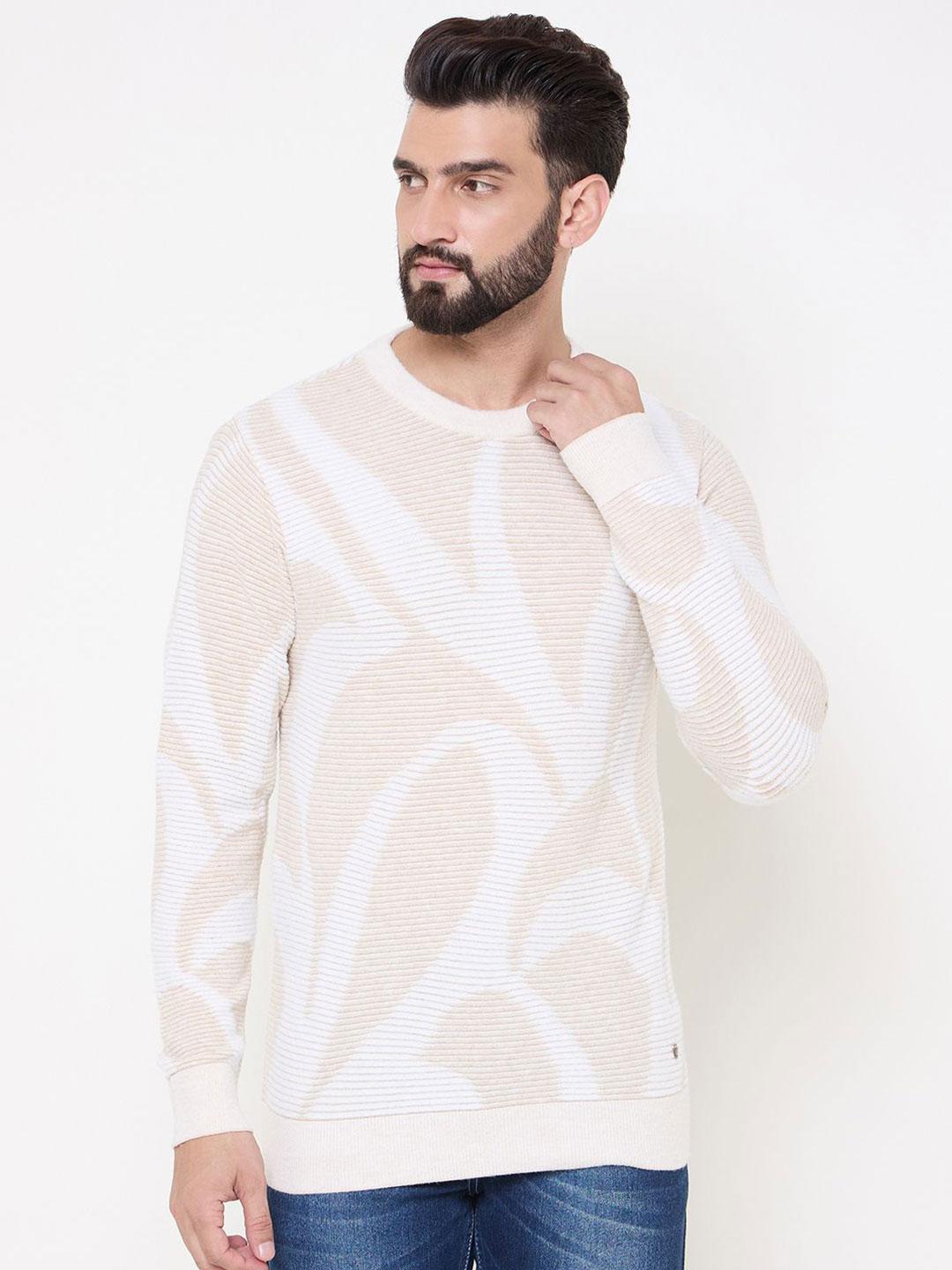 Buy Duke Men Abstract Self Design Pullover Sweater - Sweaters for Men ...