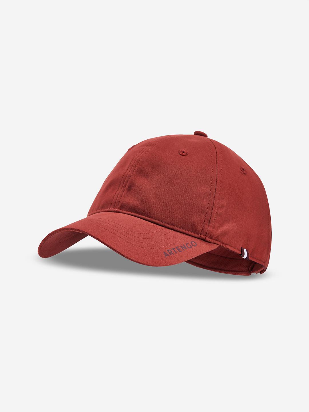 Buy Decathlon ARTENGO Unisex Burgyndy Tennis Cap - Caps for Unisex ...