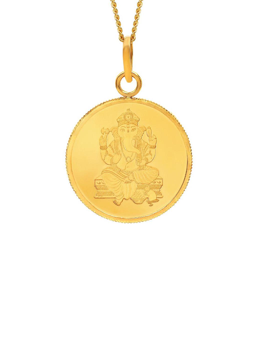 Buy Kalyan Jewellers Women 24KT 999 Purity Gold Coin 5g - Gold Coin for ...