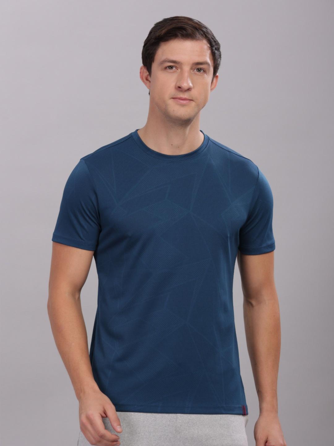 Buy DOMIN8 Men Cotton Shrink Resistant Stretchable T Shirt - Tshirts ...