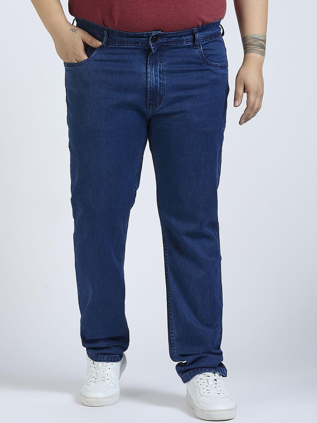 Buy HJ HASASI Men Plus Size High Rise Stretchable Jeans - Jeans for Men ...