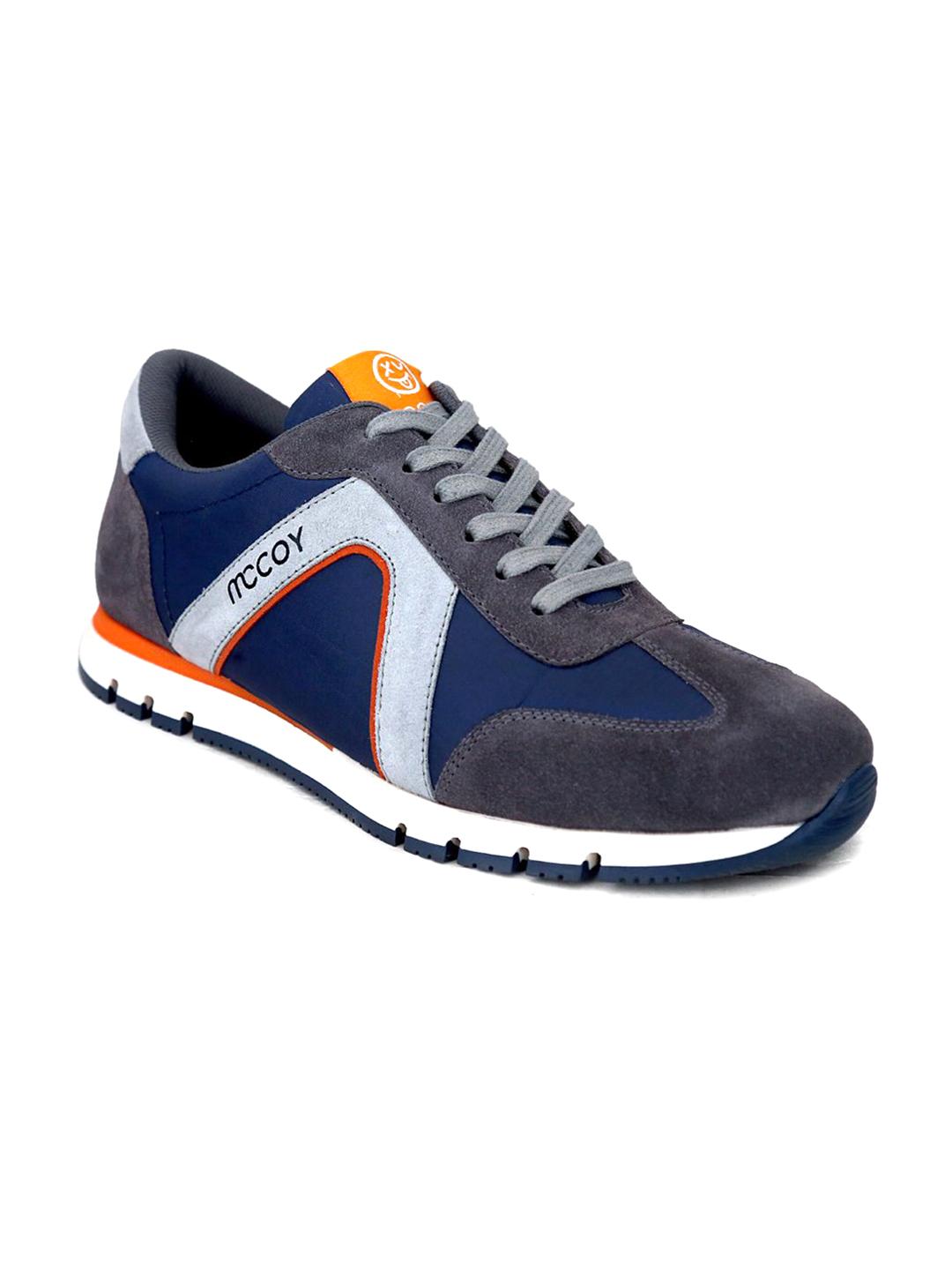 Buy Mccoy Men Colourblocked Leather Sneakers - Casual Shoes for Men ...