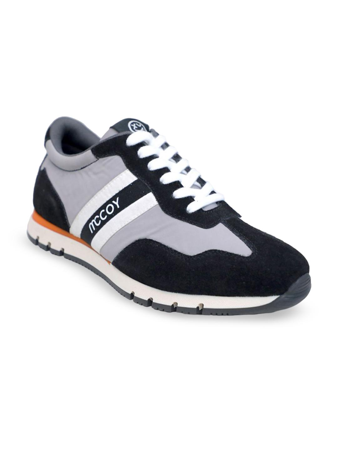 Buy Mccoy Men Colourblocked Leather Sneakers - Casual Shoes for Men ...