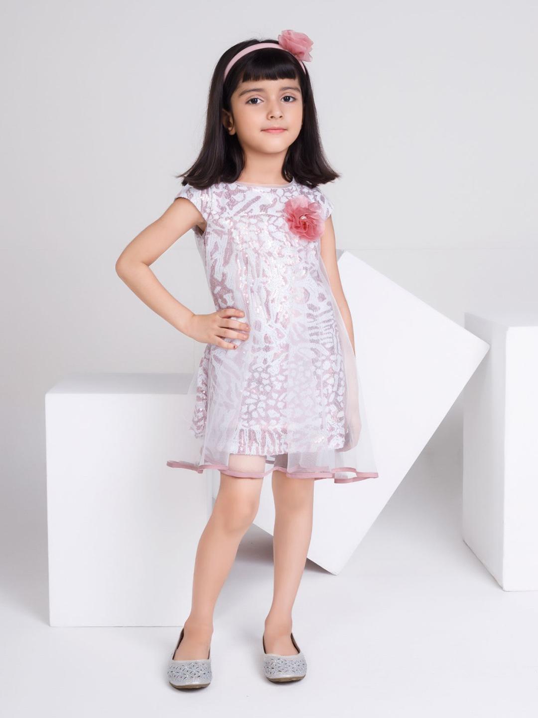 Buy Peppermint A Line Dress - Dresses for Girls 31215186 | Myntra