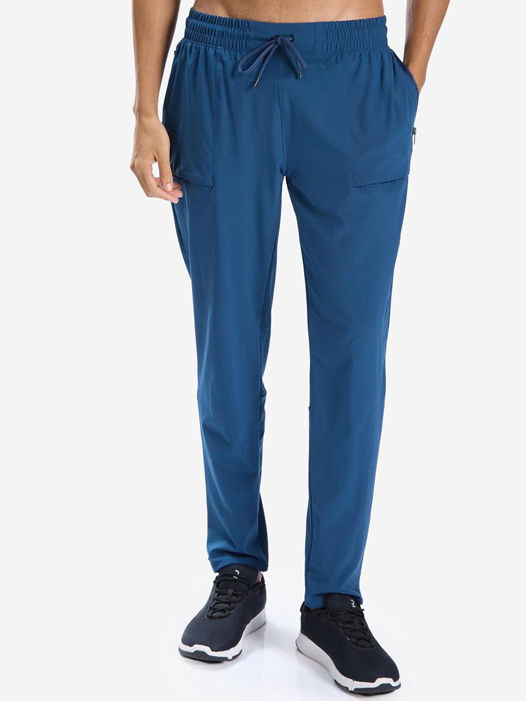 Buy Decathlon Domyos Slim Fit Trousers - Track Pants for Men 31212676 ...