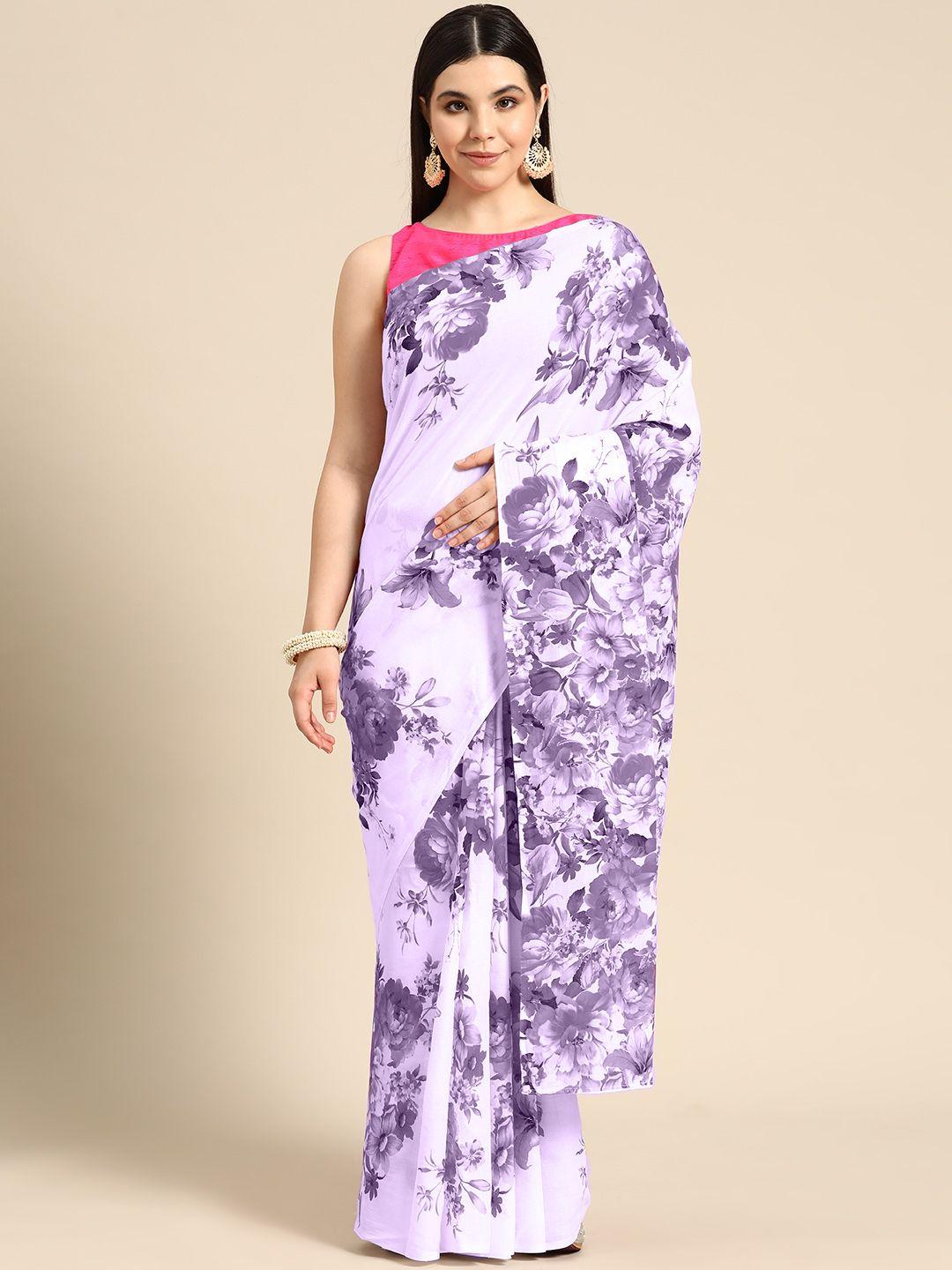 Buy BUTA BUTI Floral Printed Pure Cotton Saree - Sarees for Women ...