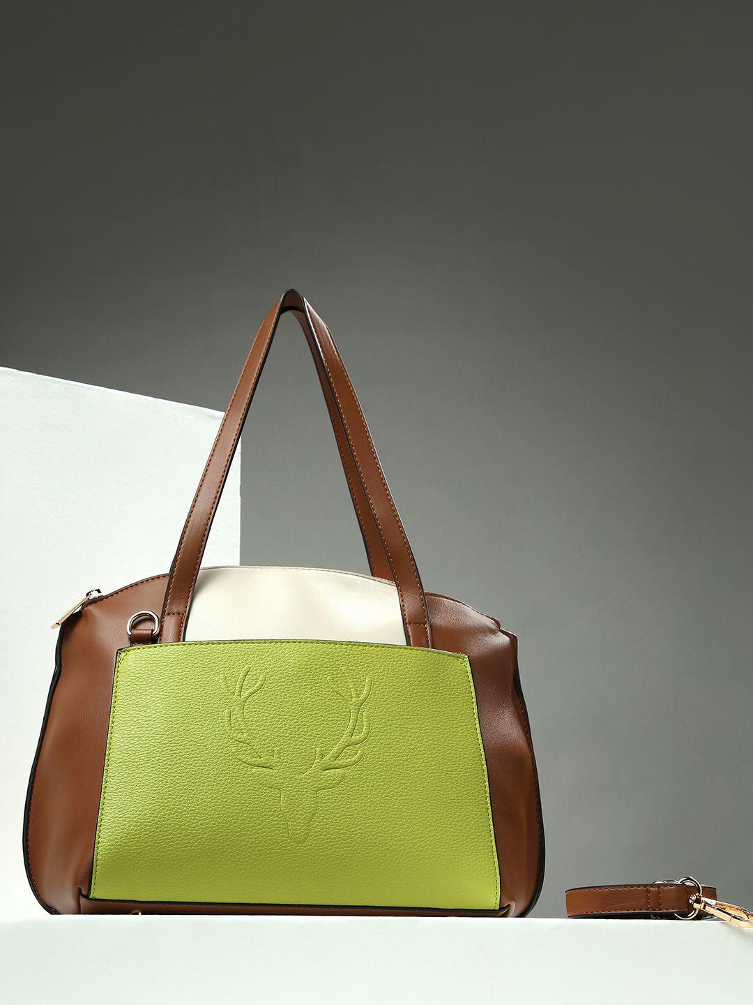 Buy Allen Solly Woman Women PU Oversized Structured Handheld Bag ...