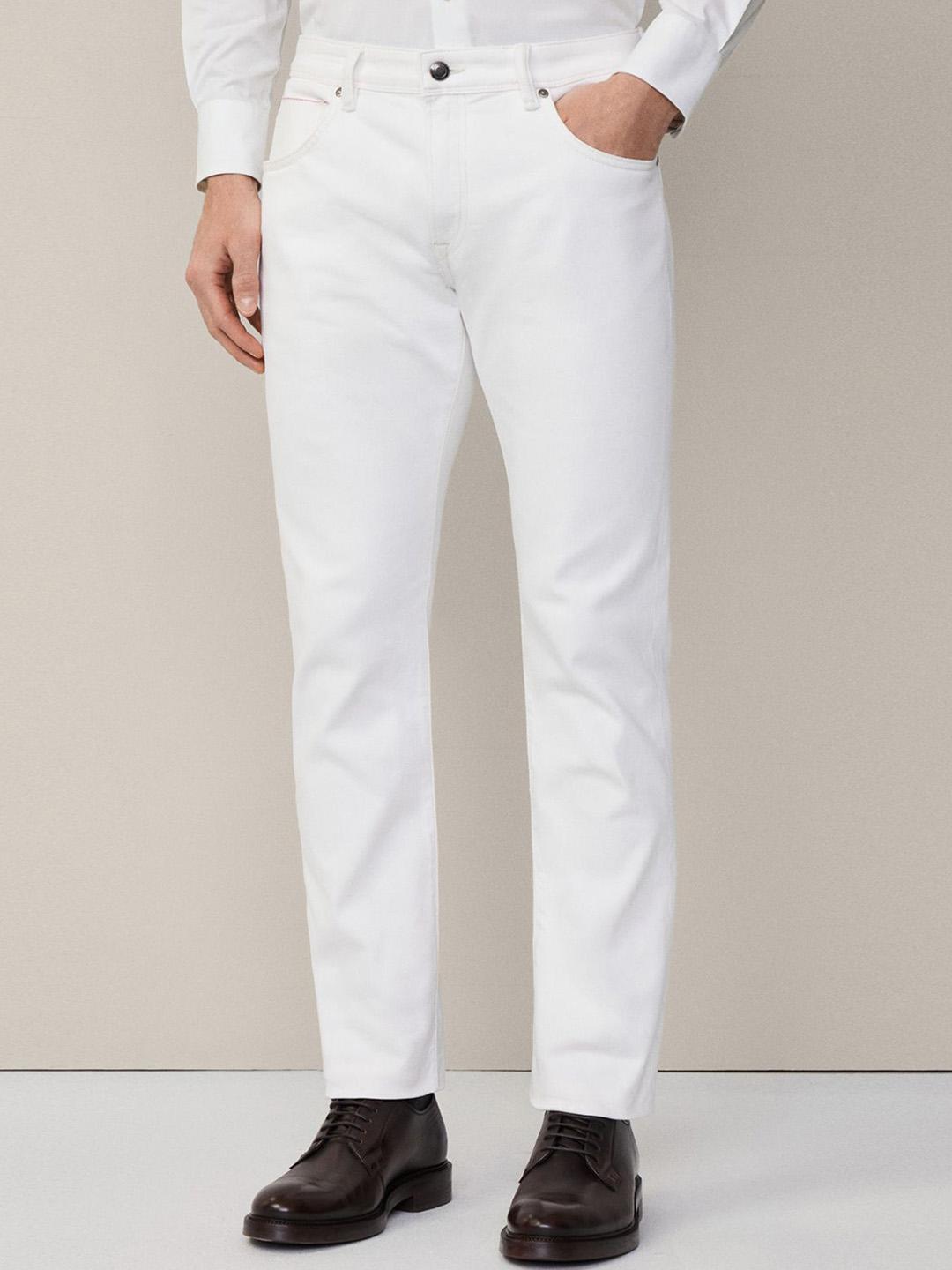 Buy HACKETT LONDON Men Slim Fit Mildly Distressed Jeans - Jeans for Men ...