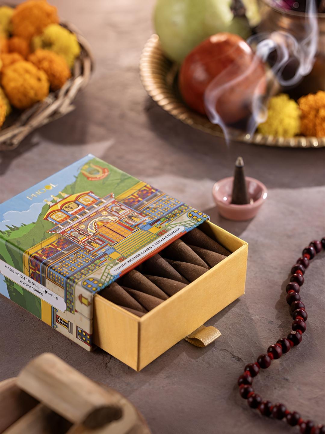 Buy Phool Wood Scented Ganesh Chaturthi Incense Sticks - Pooja ...