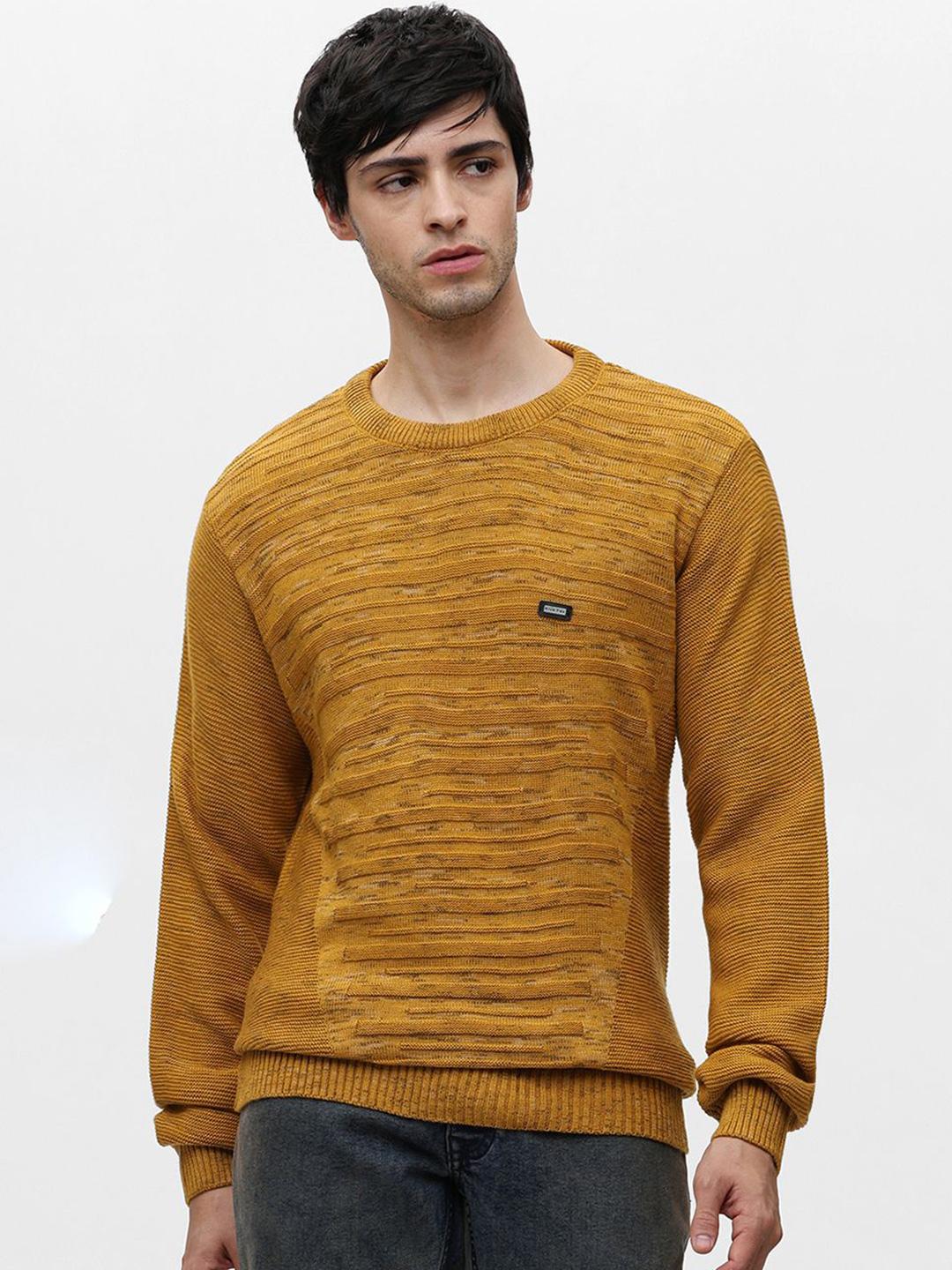 Buy Klub Fox Men Cable Knit Pullover Sweater - Sweaters for Men ...