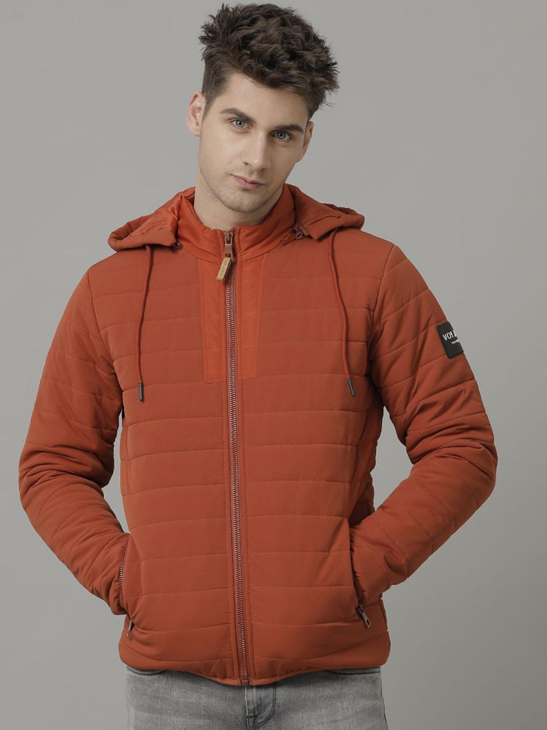 Buy Voi Jeans Men Hooded Lightweight Padded Jacket - Jackets for Men ...
